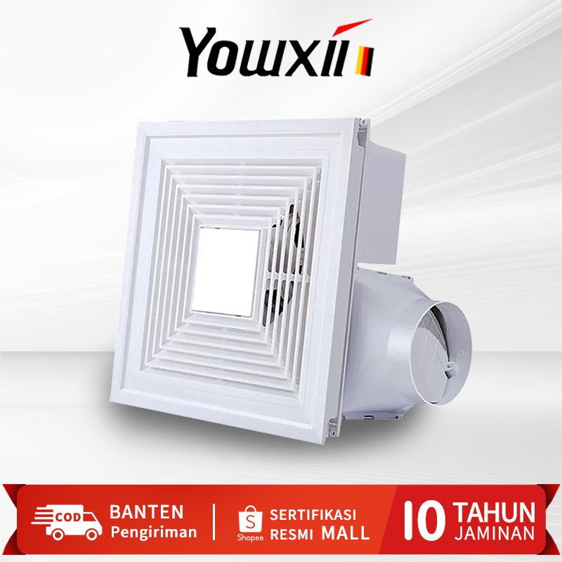 Jual YOWXII Exhaust fan kipas angin blower Ducting Dinding TanpaTutup ...
