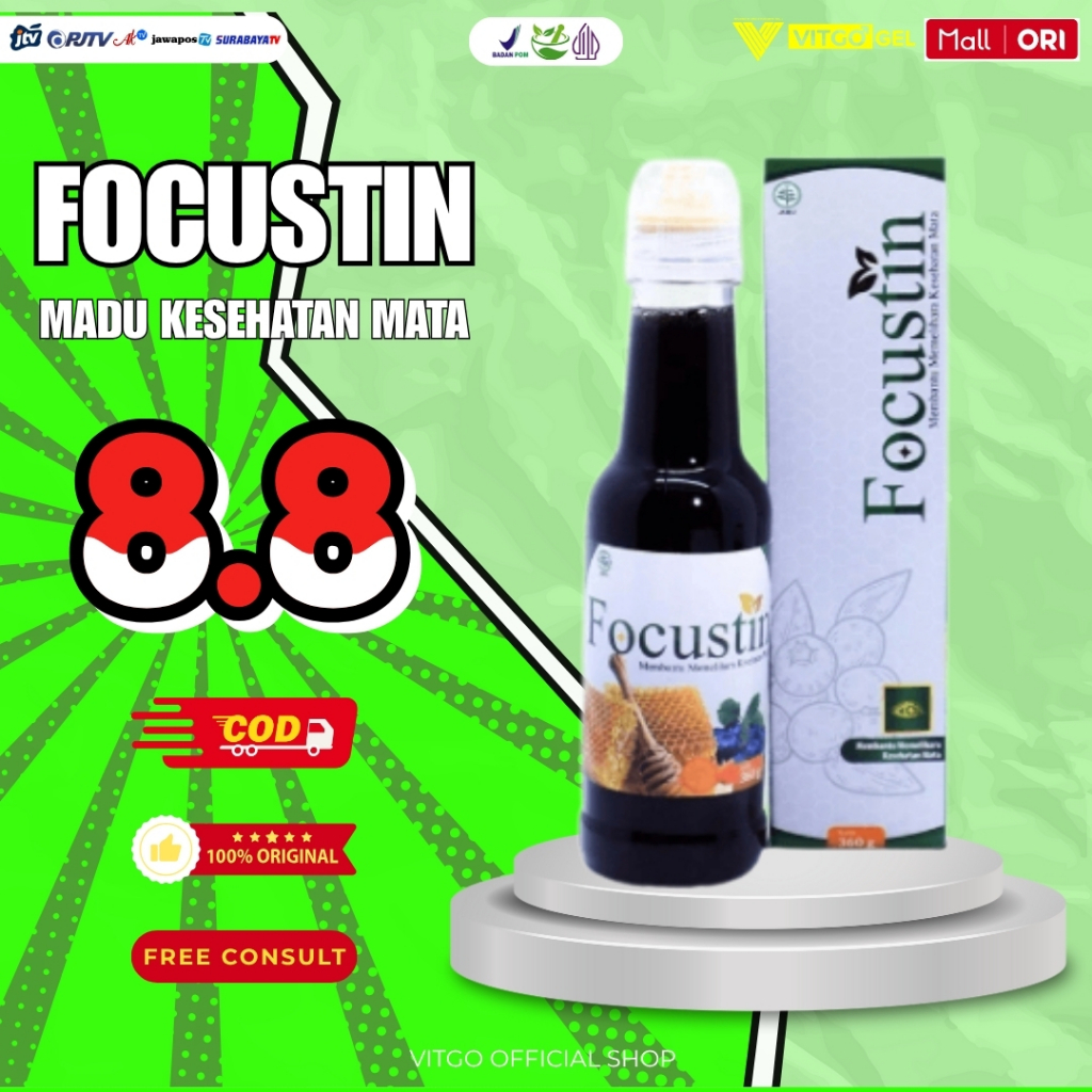 Jual FOCUSTIN-MADU FOCUSTIN-FOCUSTIN MEMELIHARA KESEHATAN MATA-MADU ...