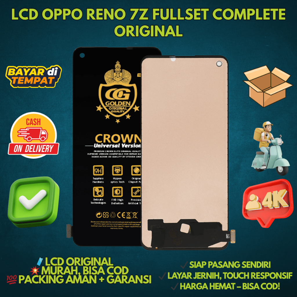 Jual LCD OPPO A95 4G / RENO 7Z 5G / RENO 8Z 5G Bisa COD Siap Pasang Sendiri Original & Aman ...