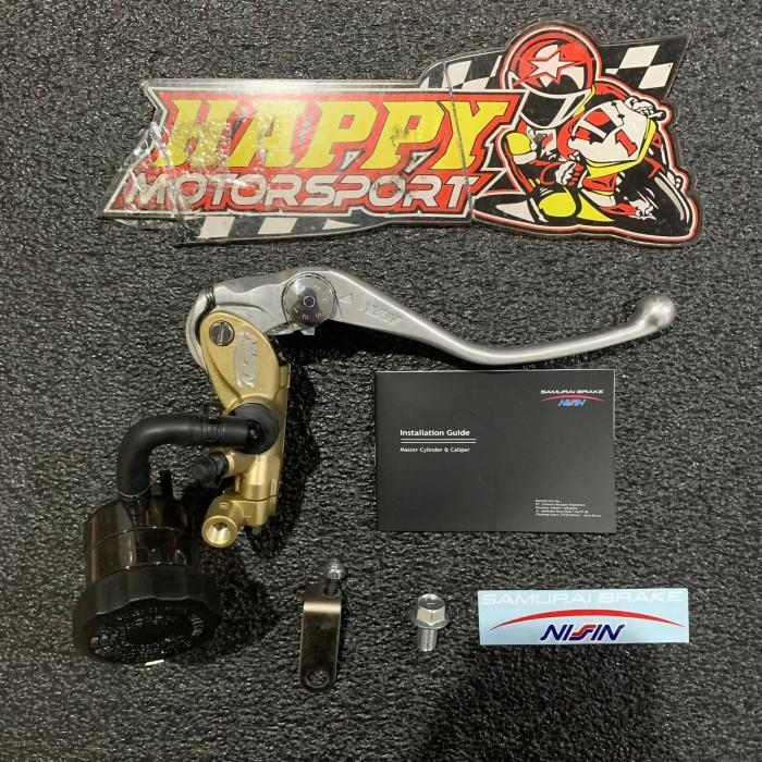 Jual Master Rem Nissin Samurai Brake Radial Kanan Gold | Shopee Indonesia
