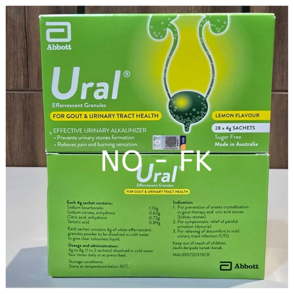 Jual Abbott ural effervescent granules 28 sachet | Shopee Indonesia