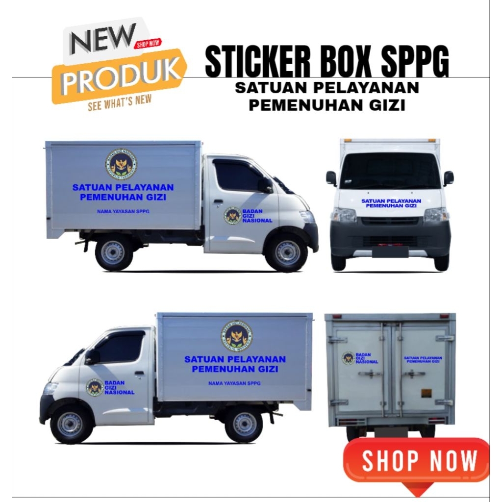 Jual Stiker Mobil MBG Makan Bergizi Gratis Stiker MBG stiker BGN ...