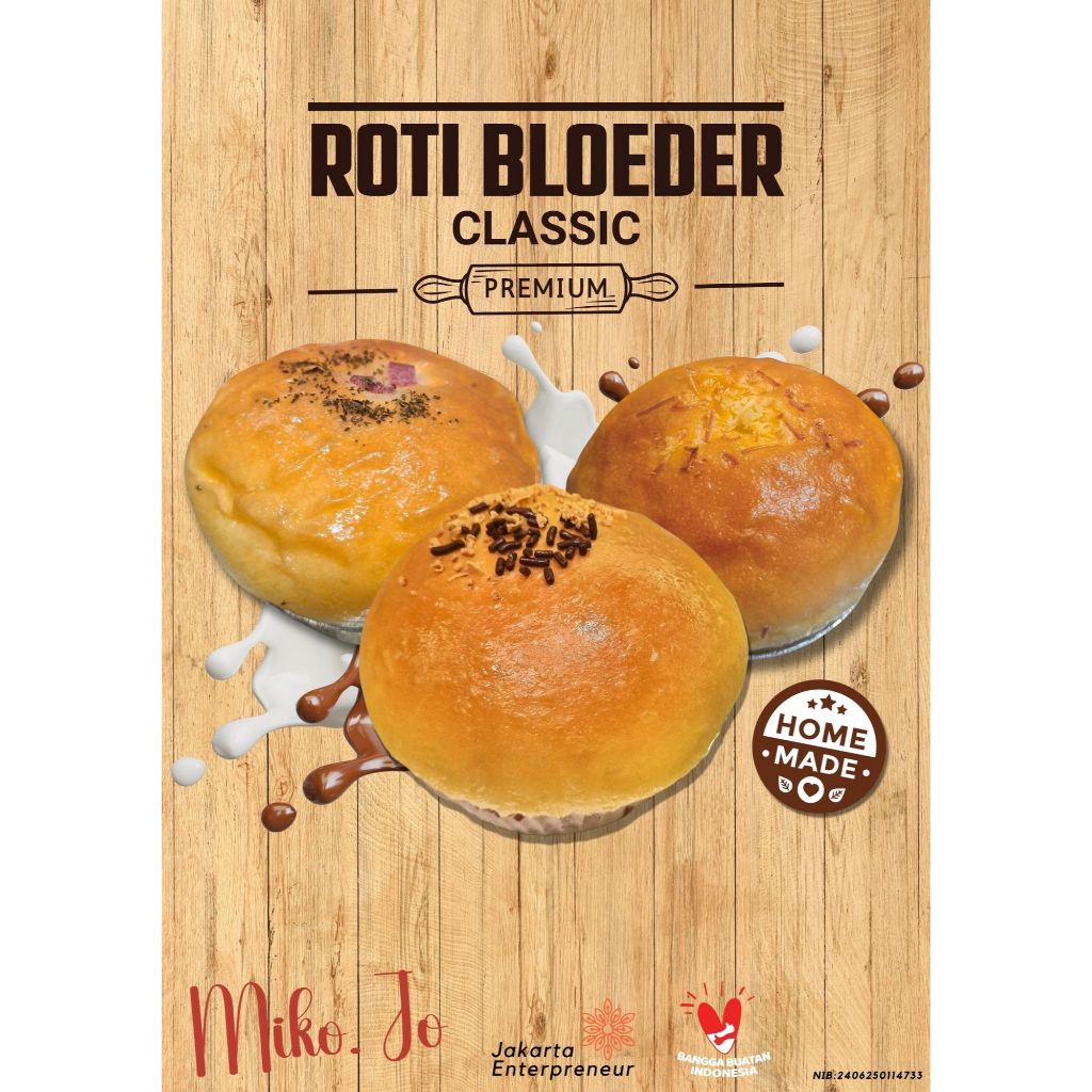 Jual Roti Bluder Lembut Premium – Fresh Made Tanpa Pengawet | Shopee ...