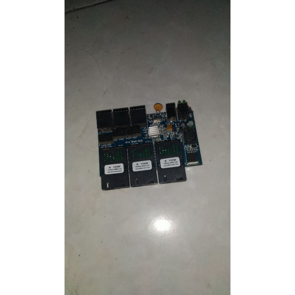 Jual MEDIA CONFERTER ISI 3 10/100M 3 FO 3 LAN MEDIA CONVERTER HTB ...