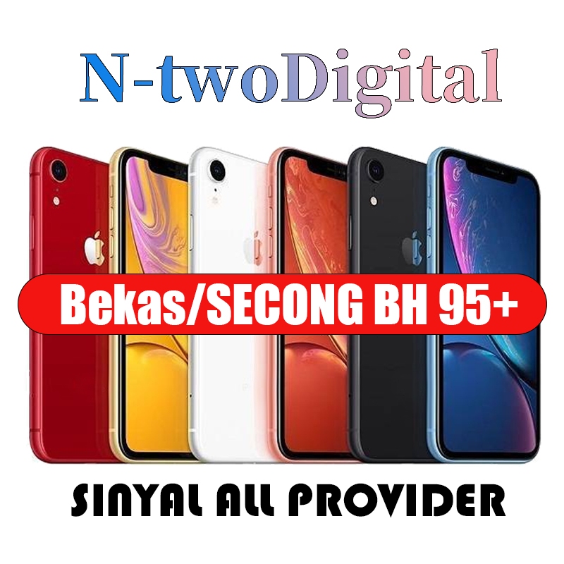 Jual IBOX iP XR 128GB/64GB Second BH 95+ Mulus Normal Fullset No Recond No Refurbish | Shopee ...