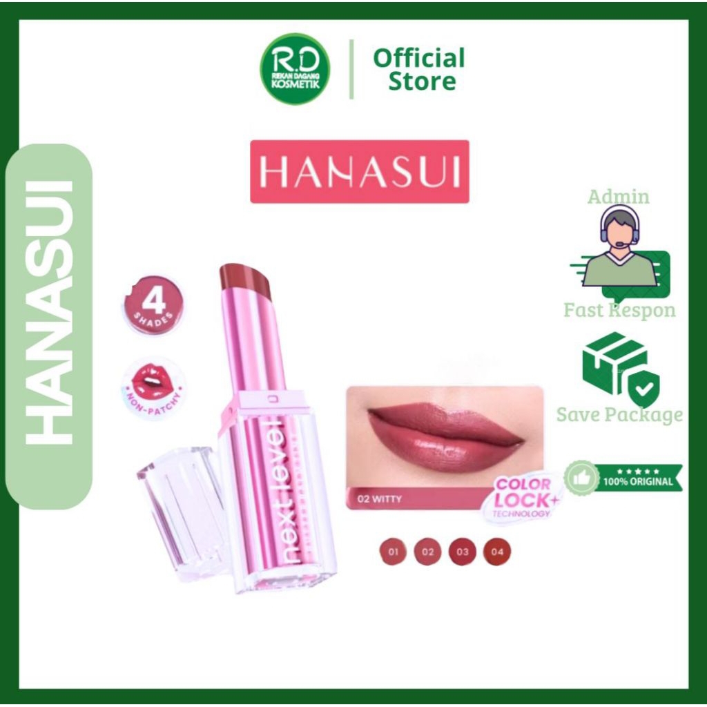 Jual HANASUI BUTTER BALM TINT || LIP BATANG || INSTANT GLOSSY | Shopee ...