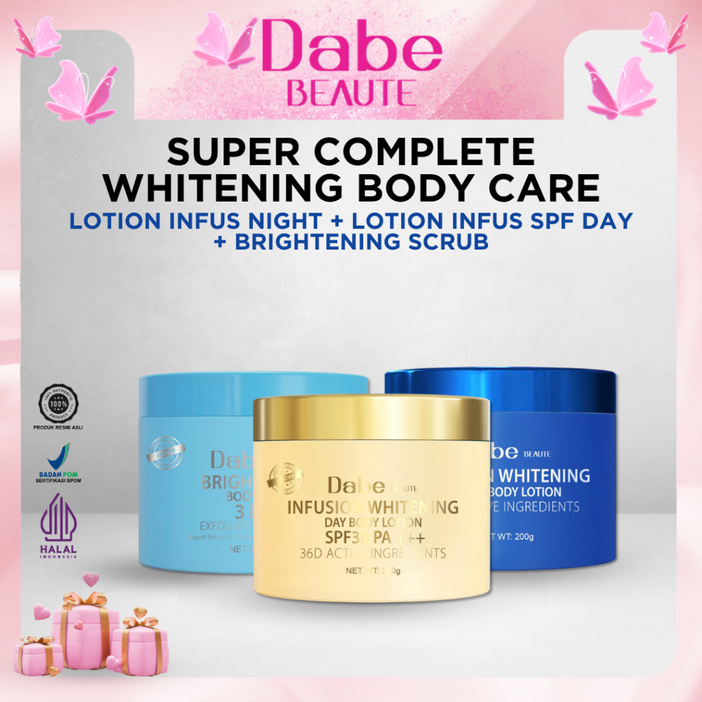 Jual [4.8] SUPER BOOSTER OILY KOMPLIT DABE BEAUTE | Shopee Indonesia