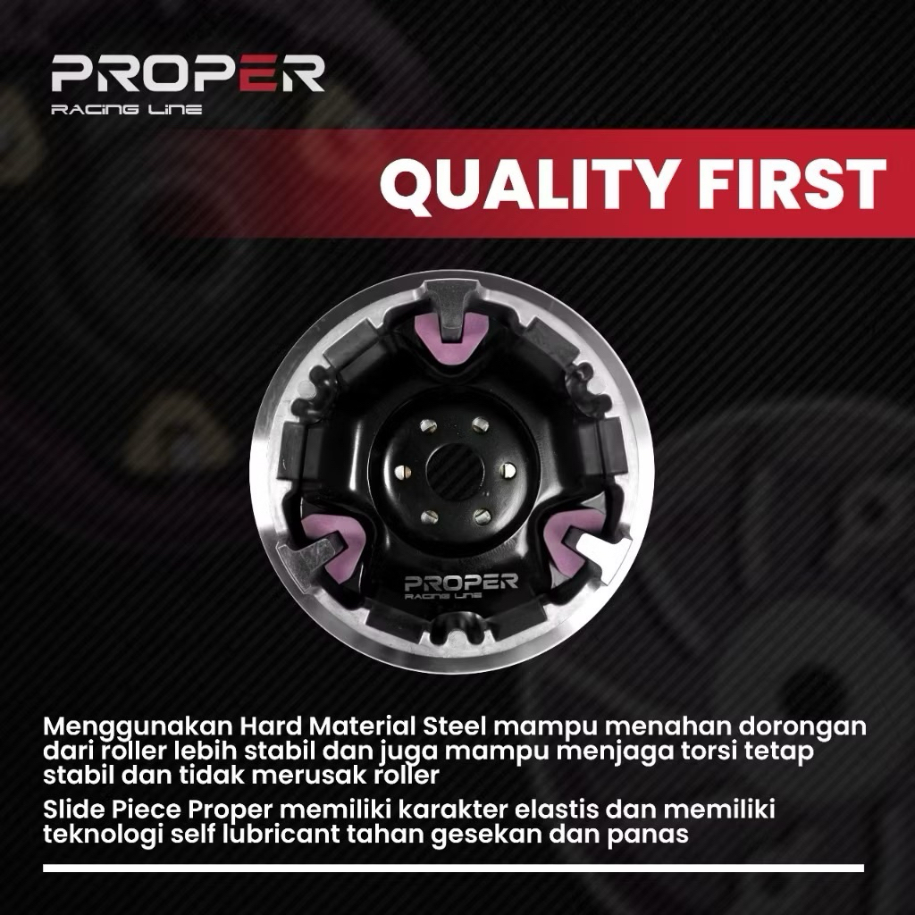 Jual PROPER SLIDING PLATE VARIO 125 150 160 STYLO PCX ADV BEAT GENIO ...
