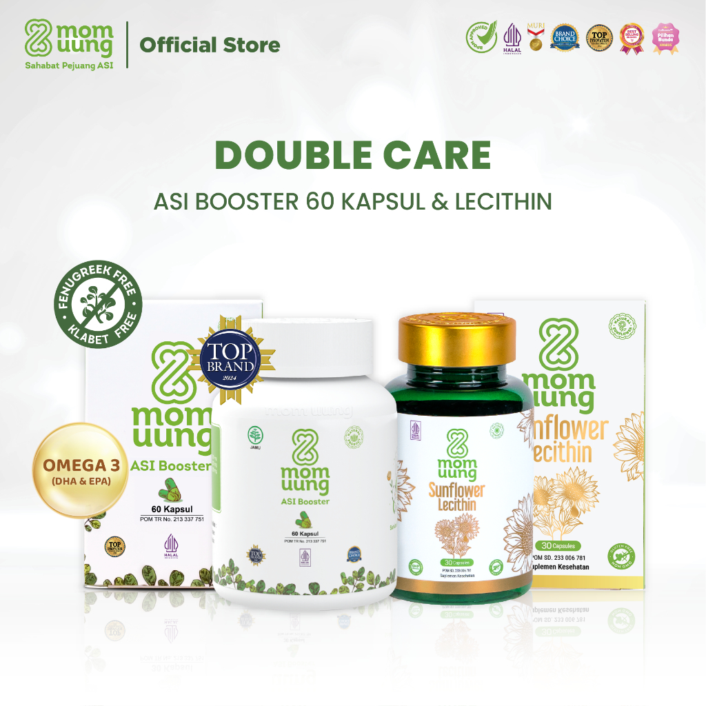 Jual Mom Uung Double Care - Mom Uung ASI Booster + Lecithin - Pelancar ...