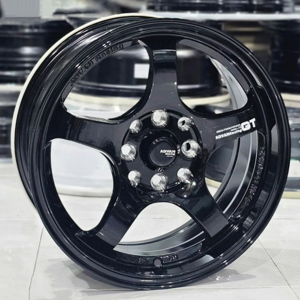 Jual velg mobil ADVAN GT R15 PCD 4X100 - 4X114,3 velg mobil racing ring 15 Avanza Xenia Livina ...