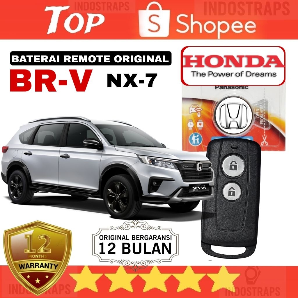 Jual Baterai remote mobil Honda NX7 BRV NX-7 Original bergaransi 12 ...