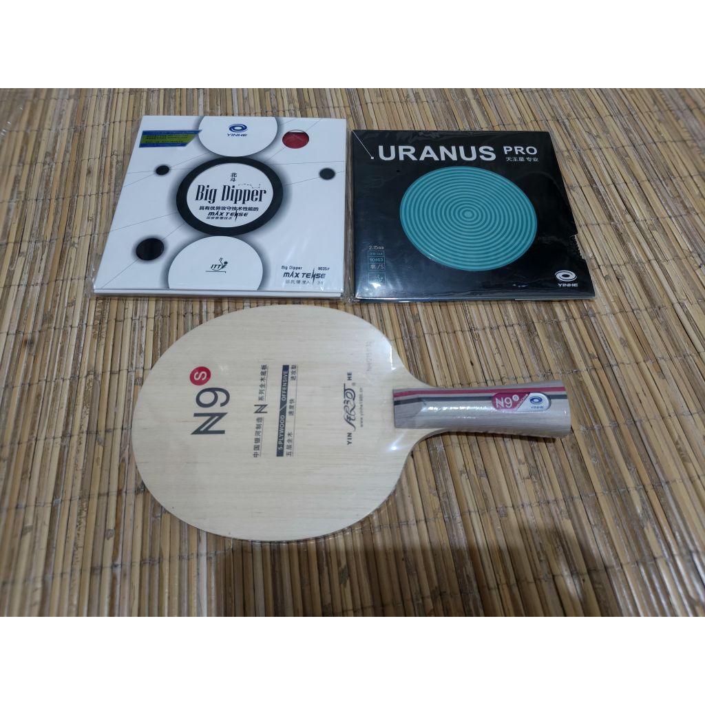 Jual PAKET BATS TENIS MEJA N9s PLUS BINSER URANUS PRO ORIGINAL | Shopee ...