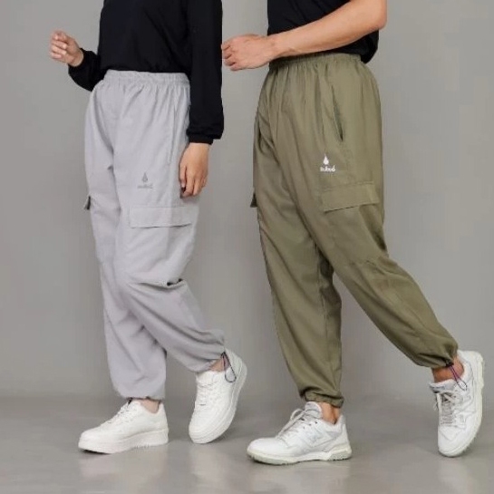 Jual SALTED Celana Panjang Cargo Parasut Polos Panjang UNISEX | Shopee ...