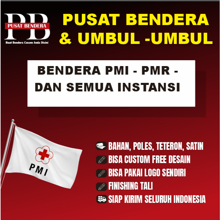 Jual CETAK SPANDUK INSTANSI PEMERINTAH - PMI - PMR - PGRI - BIDAN ...
