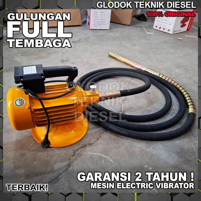 Jual Concrete Vibrator Mesin Vibrator Beton VIBRATOR BETON 2200W 4M/6M 3HP Electric Cement ...