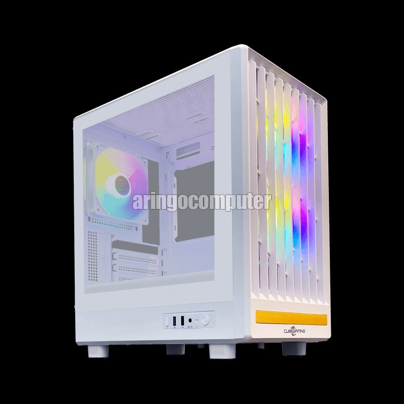 Jual Casing Cube GAMING NEOZ M-ATX - WHITE (Free 3 FAN RGB) | Shopee ...
