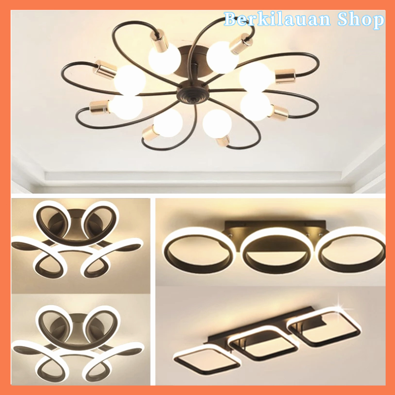 Jual 3 Colors Lampu Plafon LED Ceiling Light Lampu Hias Gantung Rumah ...