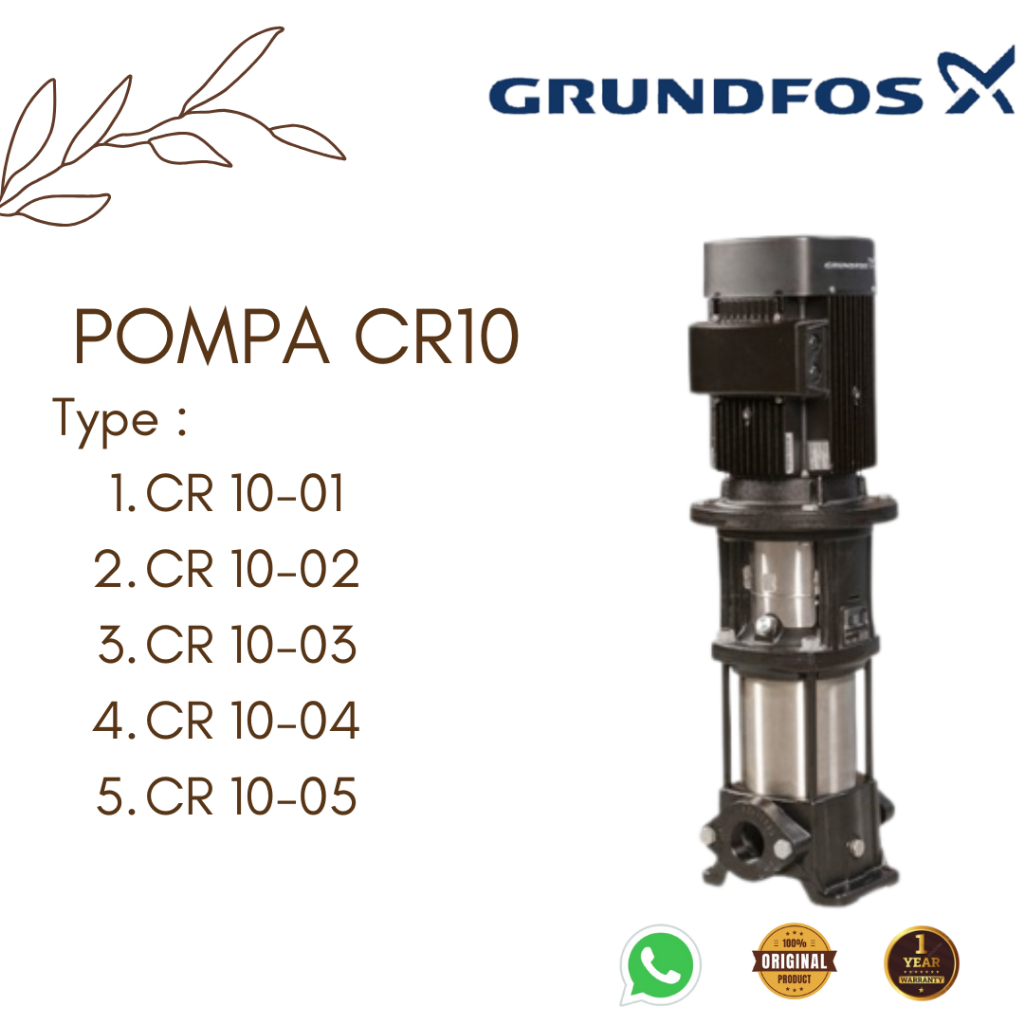 Jual POMPA GRUNDFOS CR10 | Shopee Indonesia