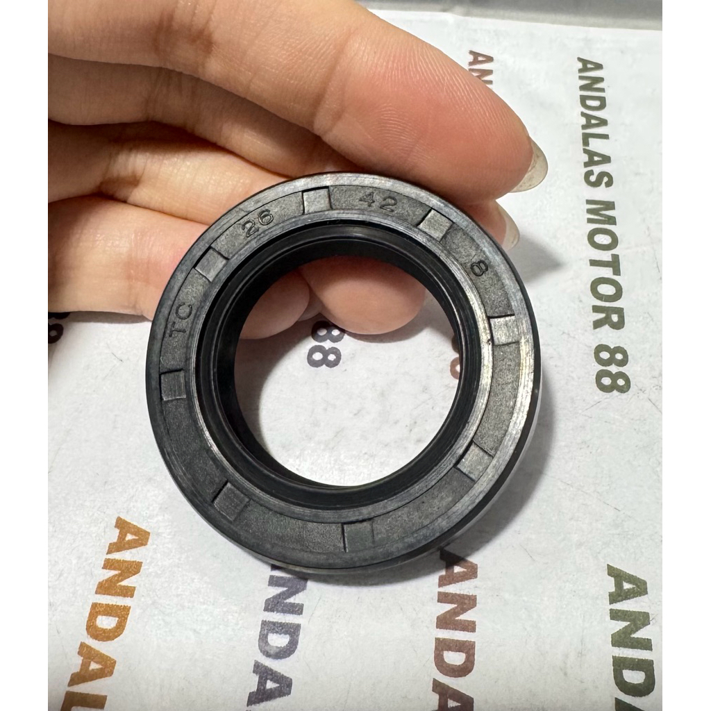 Jual SEAL SIL GEAR GIR RODA BELAKANG BLK 26x42x8 KAZE, VEGA, JUPITER ...