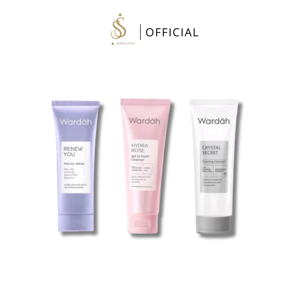Jual Wardah Facial Wash / Wardah Crystal Secret / Wardah Official Store ...