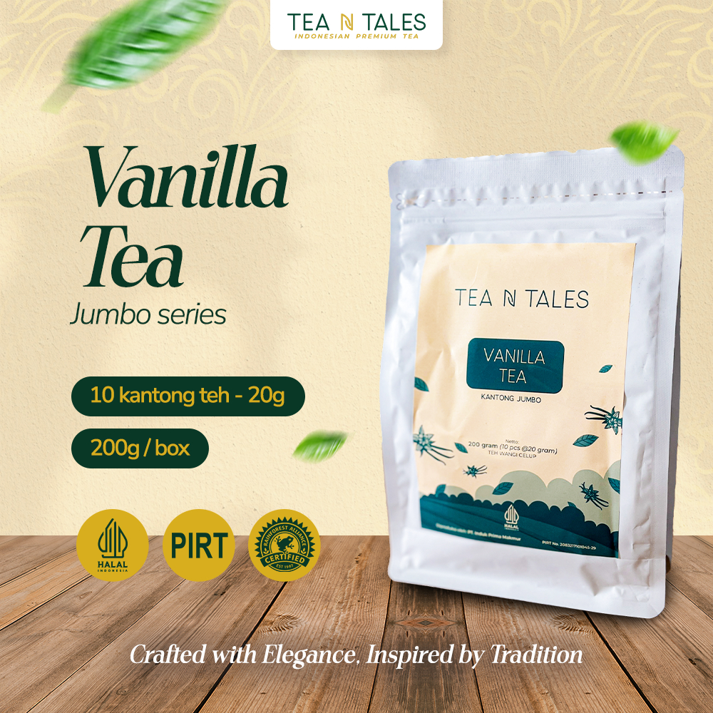 Jual Tea N Tales Vanilla Tea Jumbo Series - Teh Vanilla Premium Rendah ...