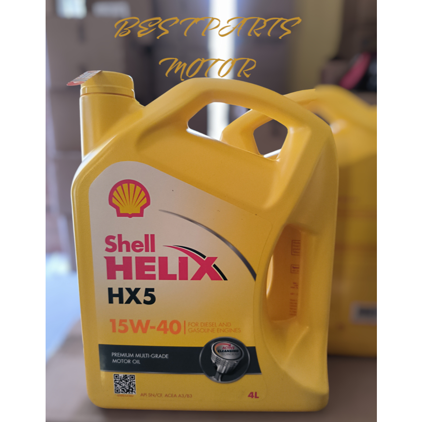 Jual OLI SHELL HX5 4LITER 2 DUS ISI 8 GALON.. | Shopee Indonesia