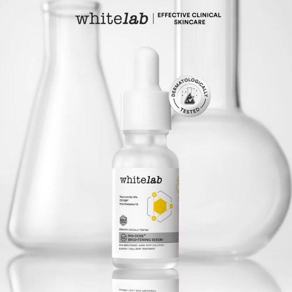 Jual Whitelab N10-dose+ intense Brightening serum niacinamide 10% ...