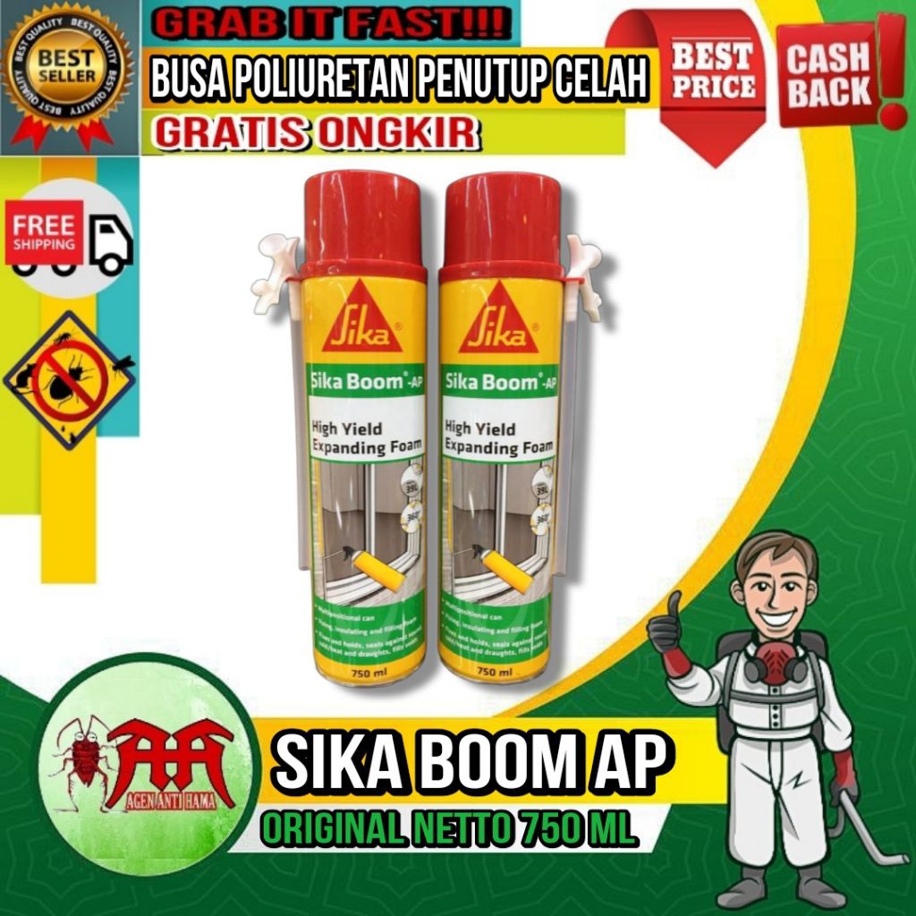 Jual SIKA BOOM AP | Foam Penutup Celah dan Lubang Multi Posisi Dan ...
