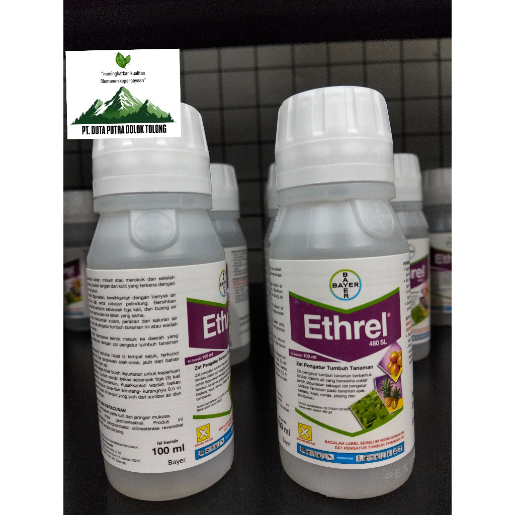 Jual ZPT ETHREL 480 SL 100 ML / BTL ( ZAT PEMATANG BUAH ) | Shopee ...