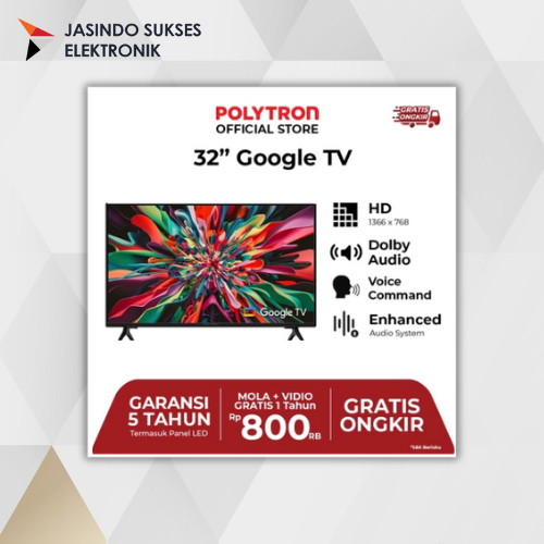 Jual LED POLYTRON 32 IN GOOGLE TV 32RG9059/5059 | Shopee Indonesia