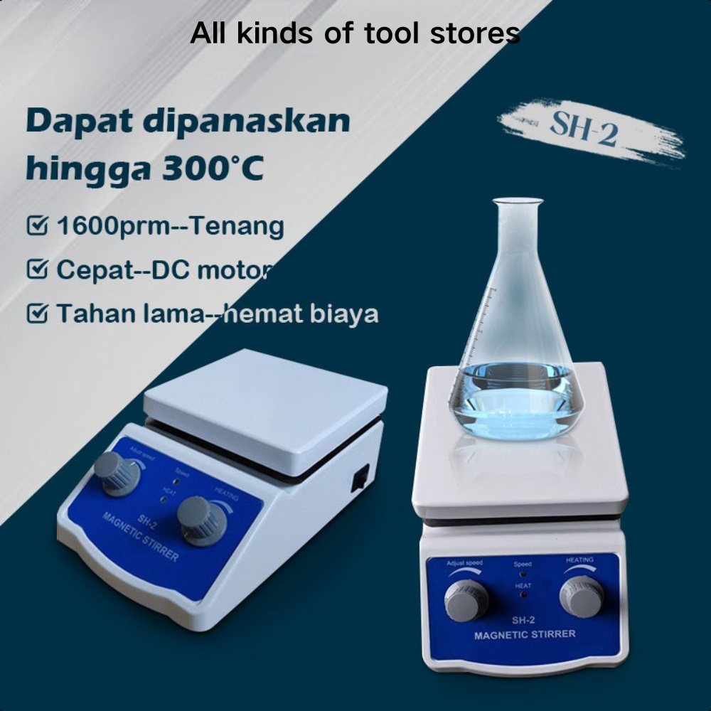 Jual 【Garansi 6 bulan】Pengaduk Magnetik Piring Panas SH-2 Magnet ...