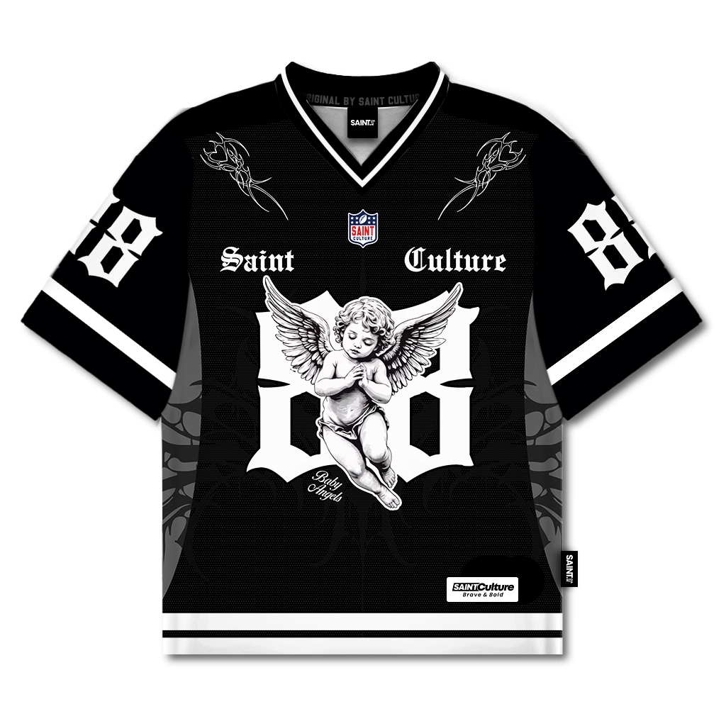 Jual Saint Culture / Angels Gothic / Jersey Vintage Oversize Rugby ...