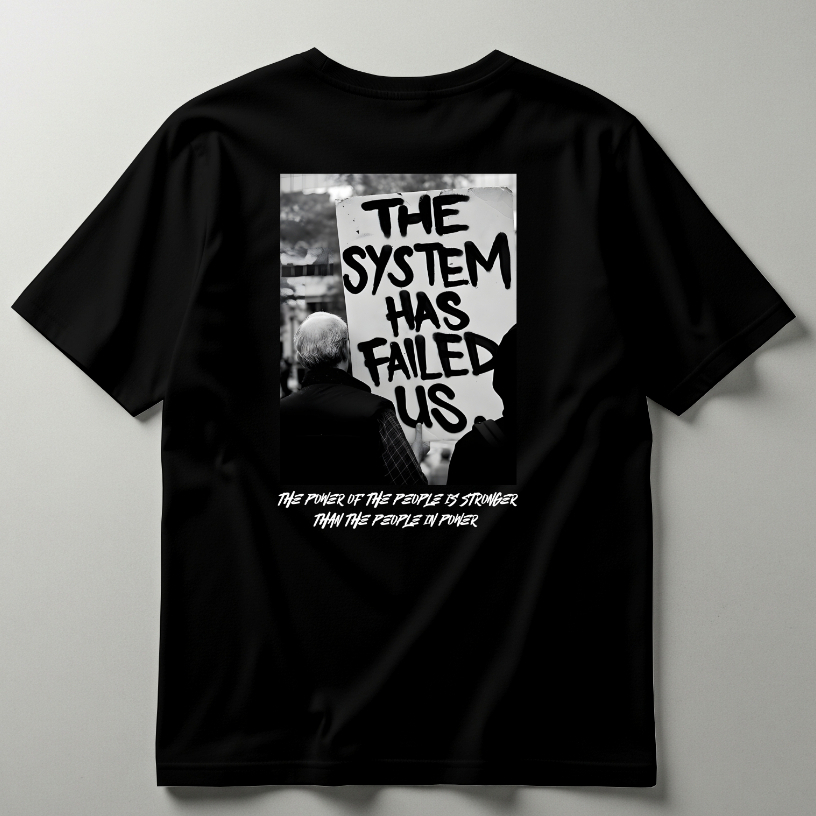 Jual Lasting Kaos Distro SYSTEM BLACK | Shopee Indonesia