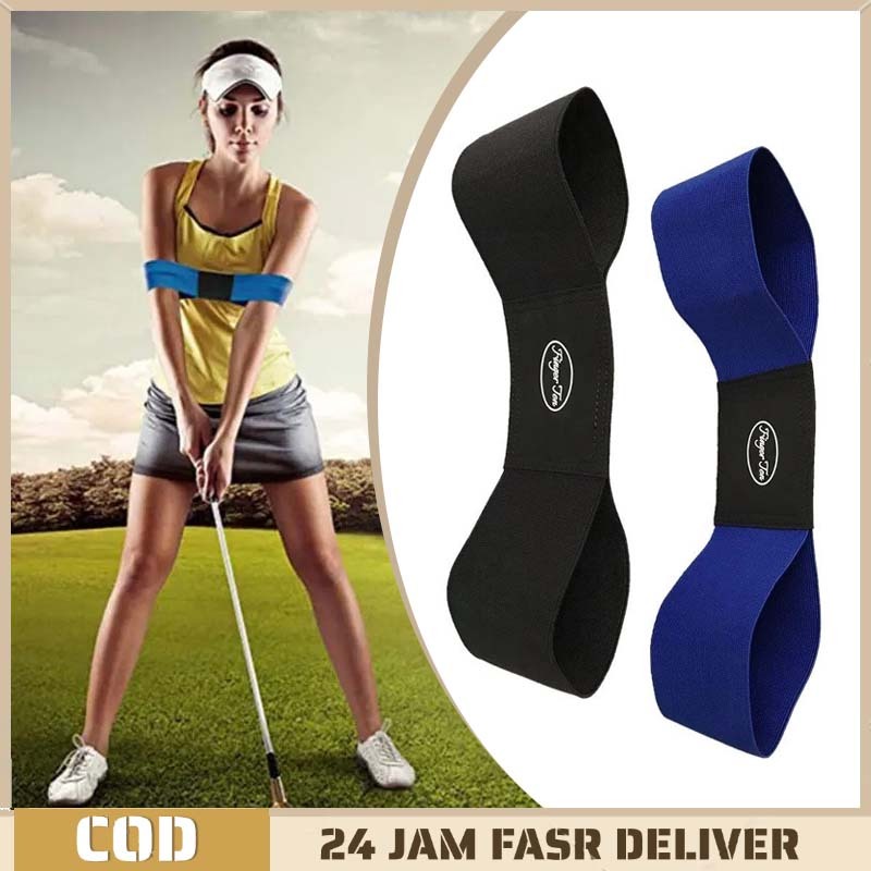 Jual Alat Latihan Swing Golf Profesional - Arm Band Elastis Koreksi ...