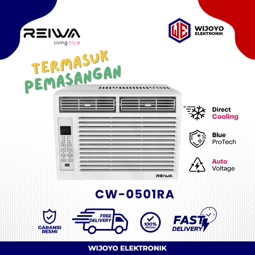 Jual REIWA AC Window 1/2 PK CW-0501RA 0,5 PK | Shopee Indonesia