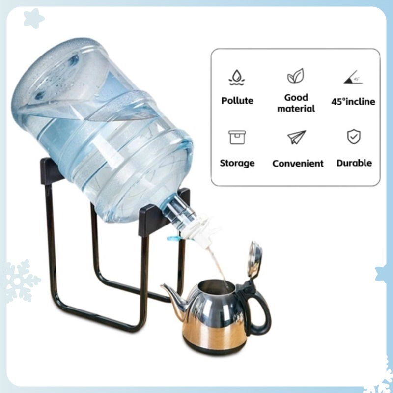 Jual Rak Galon Aqua Model U Kran Air Minum | Rack Aqua Set Penyangga ...