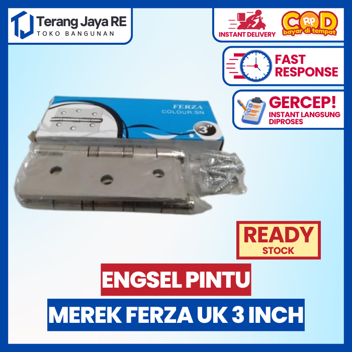 Jual Engsel Pintu, Jendala 3 inch FERZA | Shopee Indonesia