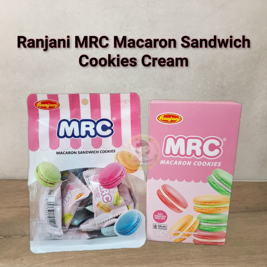Jual Ranjani MRC macaron sandwich cookies dengan krim aneka rasa ( ds ...