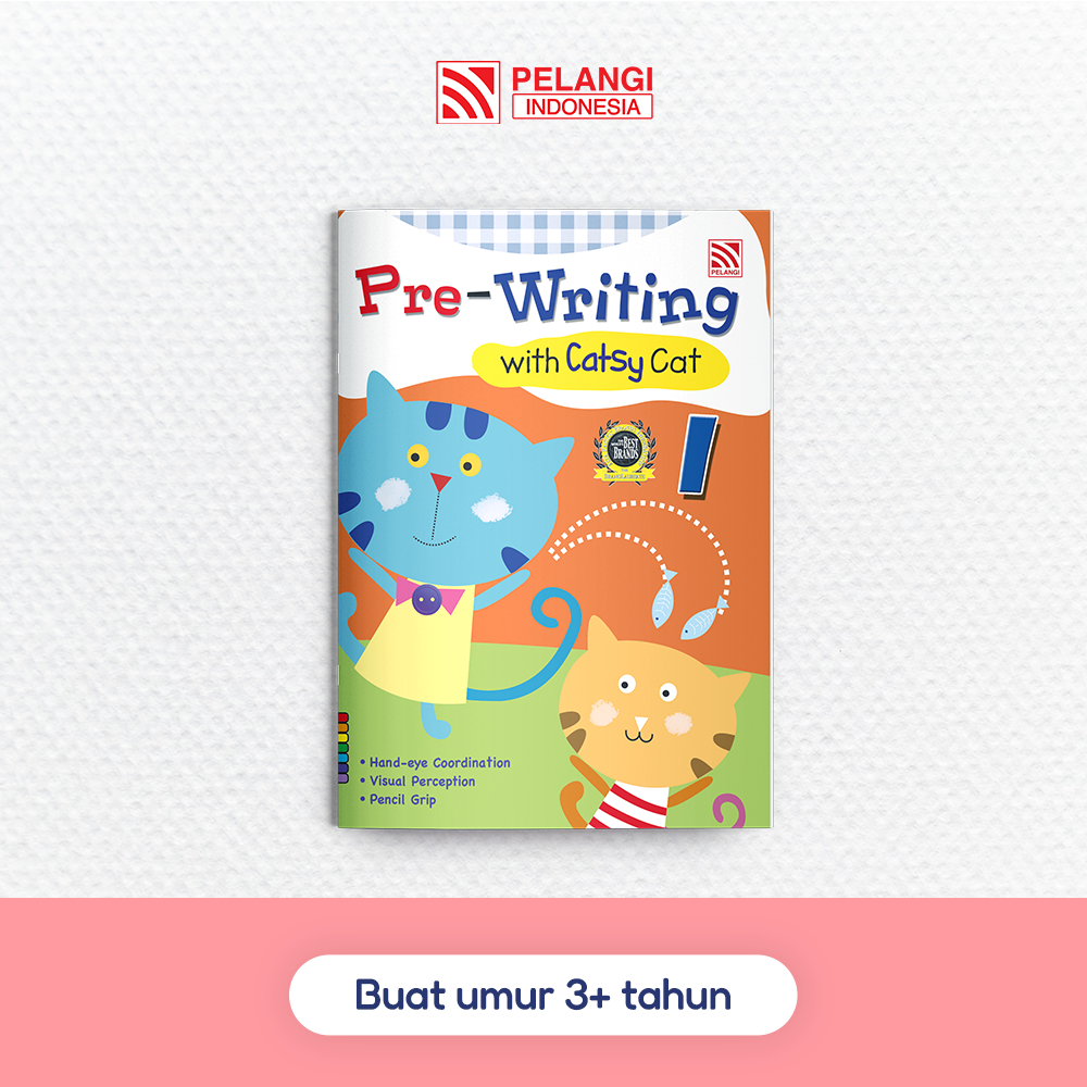 Jual Penerbit Pelangi Indonesia - Pre Writing with Catsy Cats | Buku ...