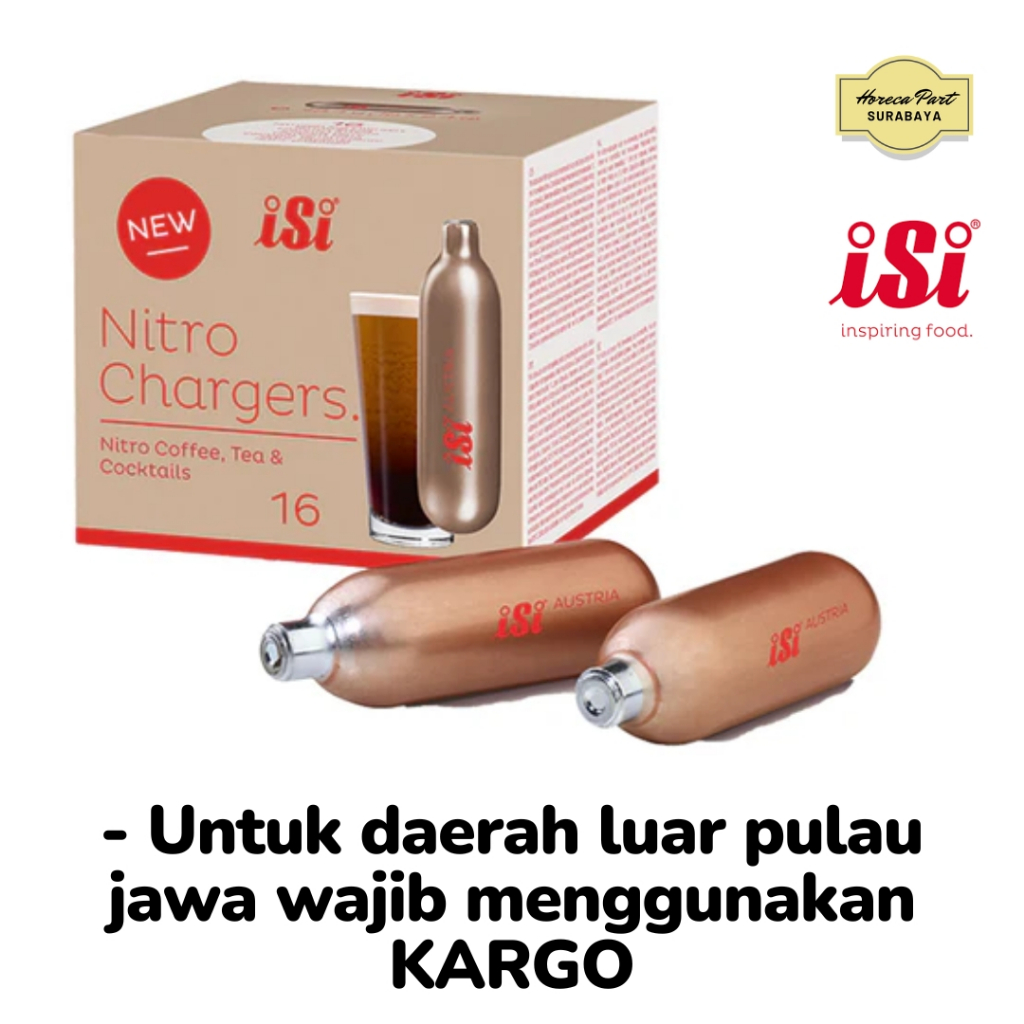 Jual Nitro Charger iSi Ready Stock Nitro Whip System Chargers N2 (16 ...