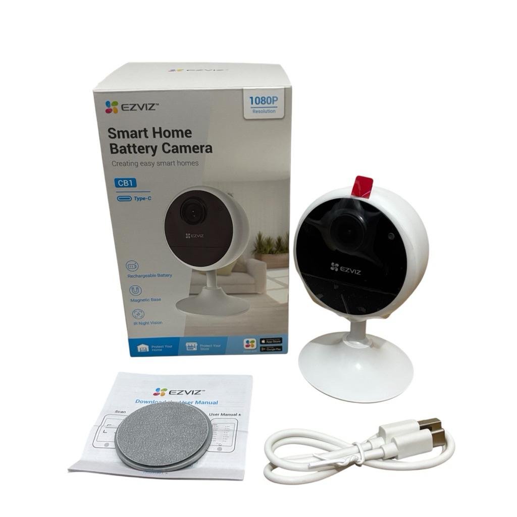 Jual PROMO EZVIZ CB1 2MP Battery Camera Indoor Smart CCTV WIFI | Shopee ...