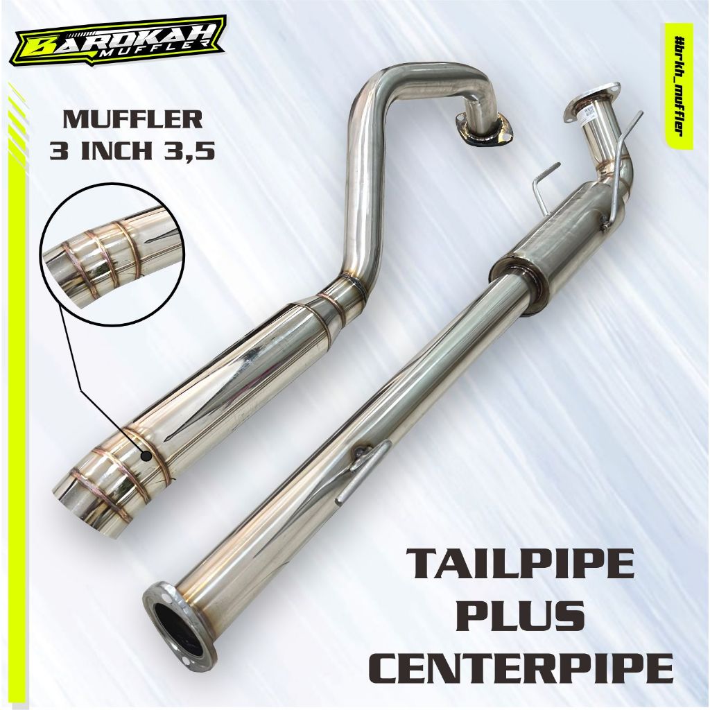 Jual MUFFLER TITAN KNALPOT BOLTON INNOVA FORTUNER 2KD 2GD VNT VRZ PLUS ...