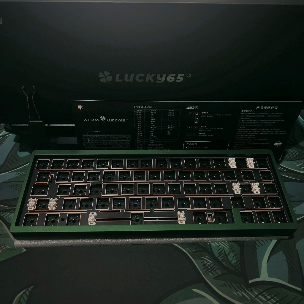 Jual Lucky65 V2 Tri Mode Connection Gasket Mount 65% Layout Mechanical ...