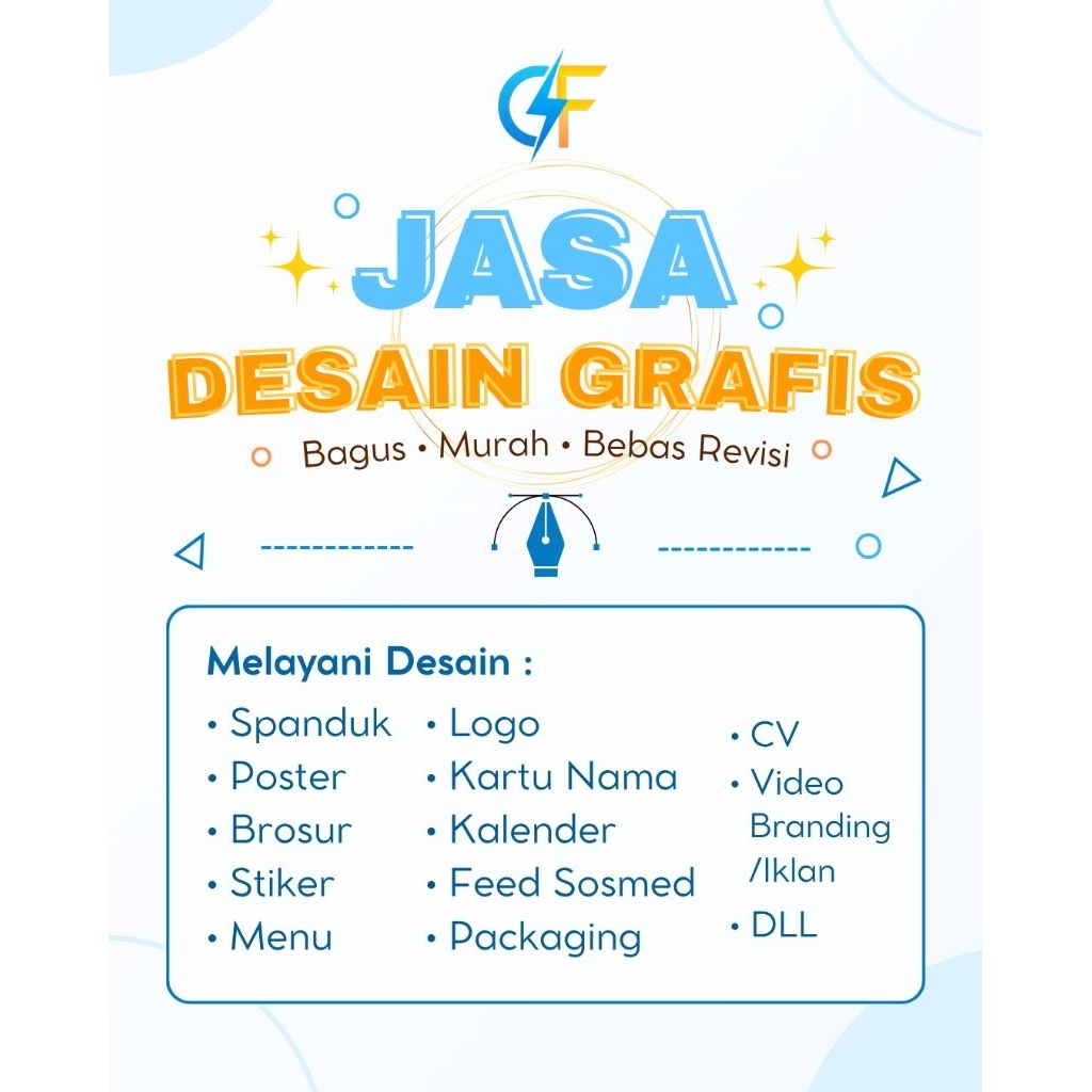 Jual JASA DESAIN GRAFIS BAGUS MURAH CEPAT REVISI SEPUASNYA - Graphic ...