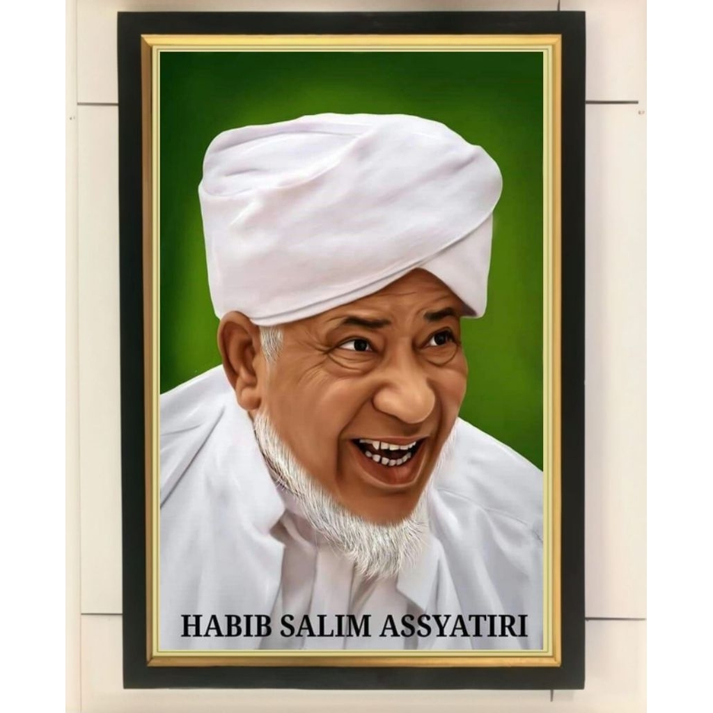 Jual hiasan dinding poster ulama habib Salim assyatiri plus FIGURA ...