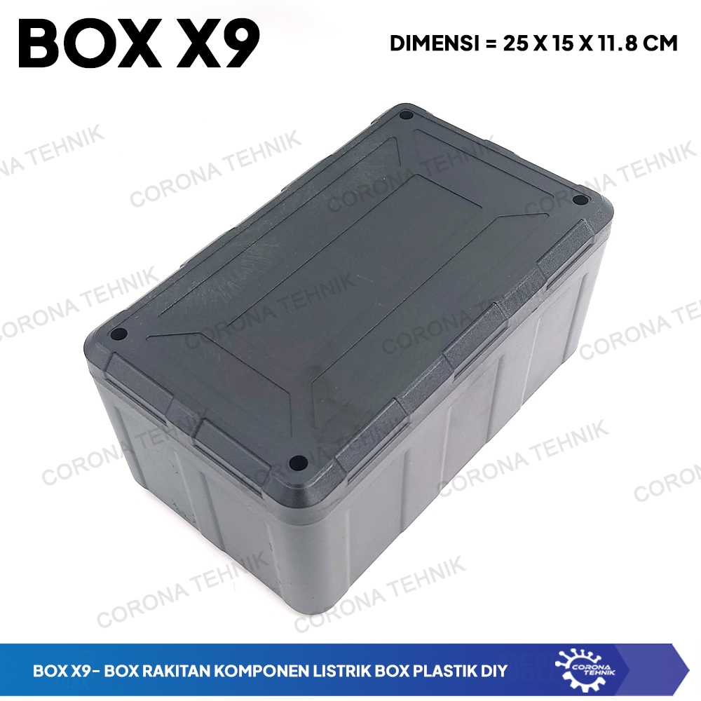 Jual Box X9 - Box Rakitan Komponen Listrik Box Plastik DIY | Shopee ...