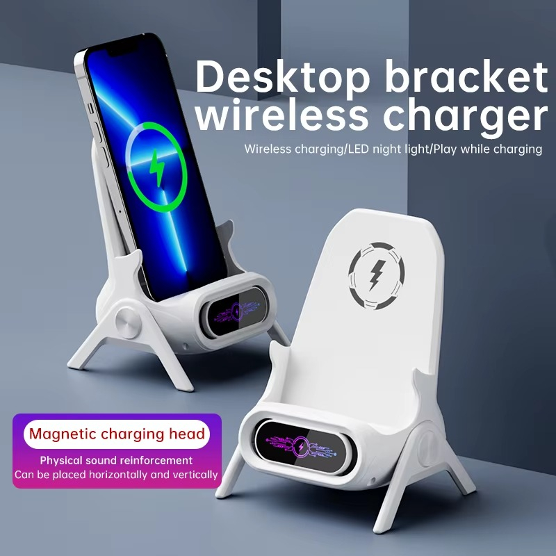 Jual Holder Charger Wireless Dudukan Fast Charging Magnetic 15W Stand ...