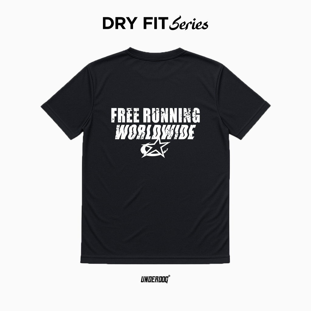 Jual Kaos Dry Fit Free Running | Jersey pelari | Kaos running kalcer ...
