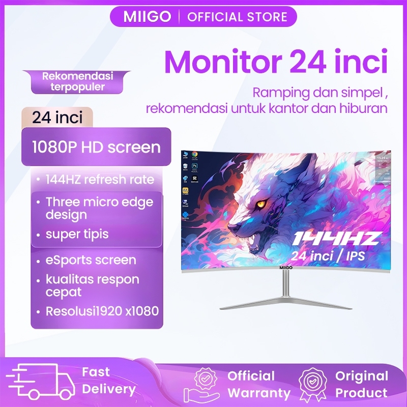 Jual MIIGO-Monitor, monitor ganda untuk game dan kantor, monitor ...