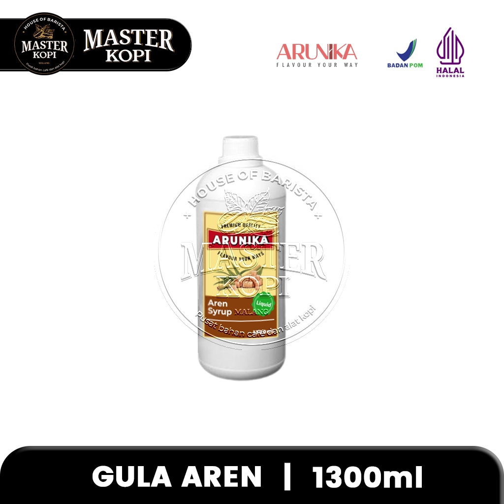 Jual Sirup Gula Aren ARUNIKA Arenga Palm Syrup 1300ML - 1,3 Liter ...